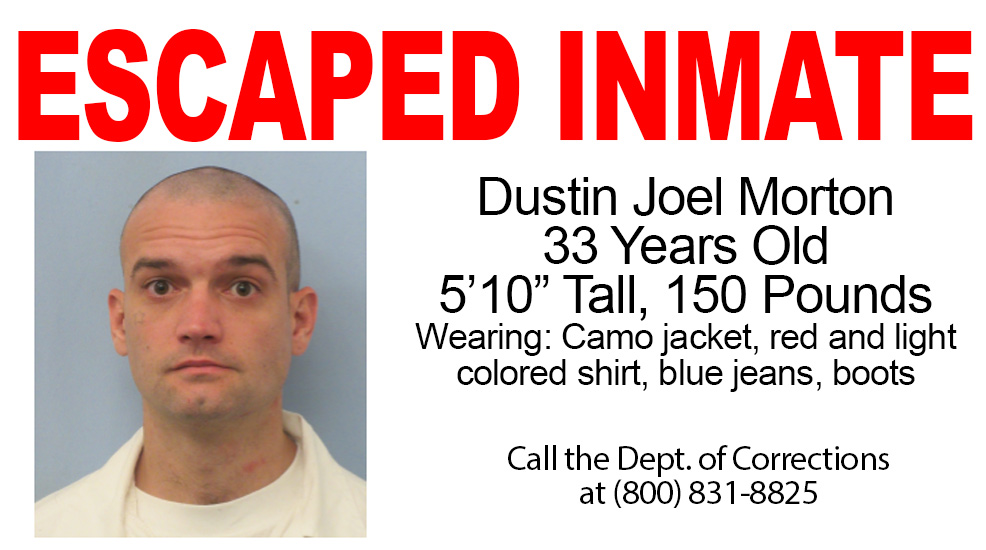 ESCAPEE: Be sure you RT so everyone sees this - Dustin Joel Morton ...