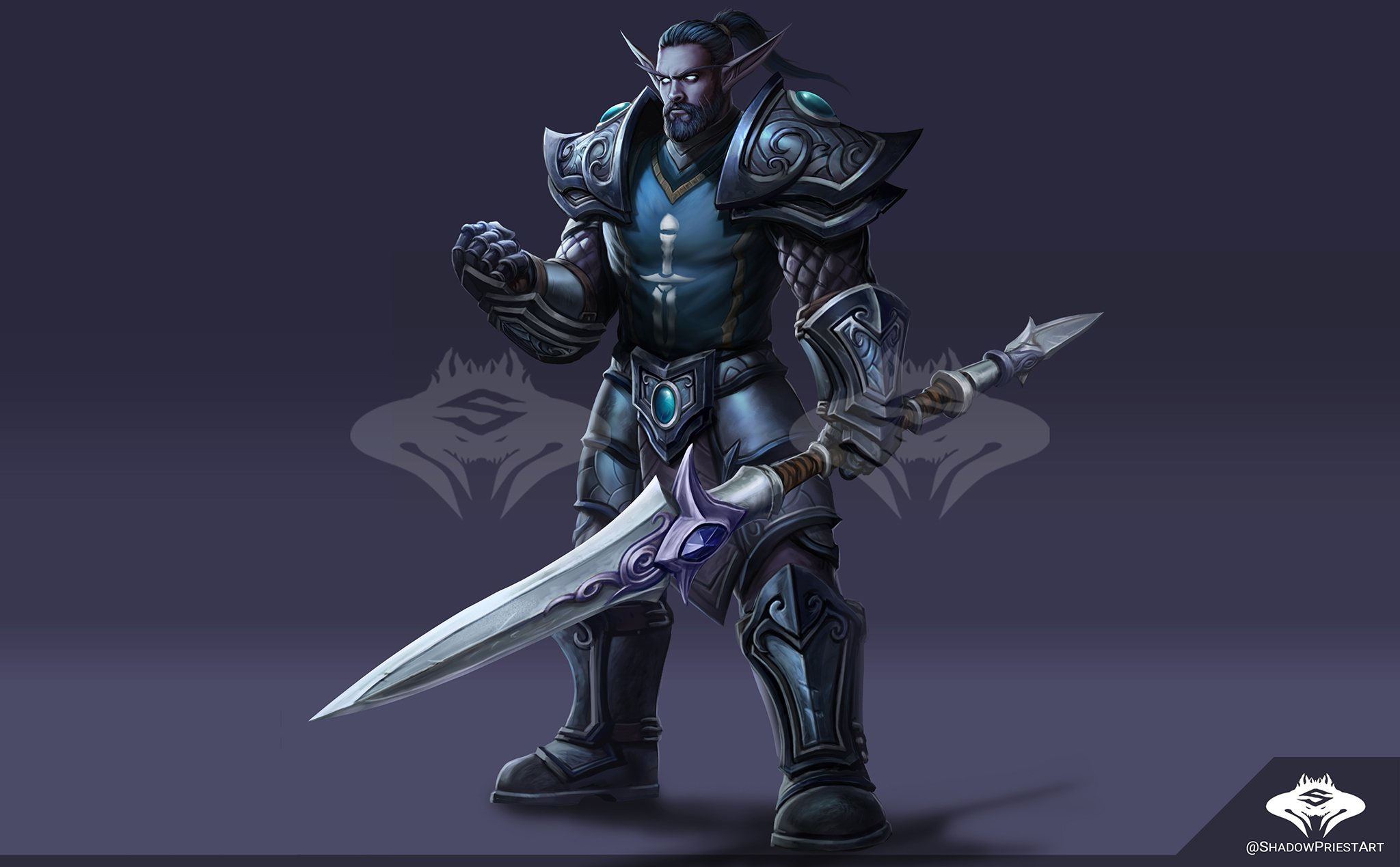 Male Human Warrior Wow