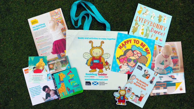 "This year marks the tenth anniversary of the Bookbug programme, which ...