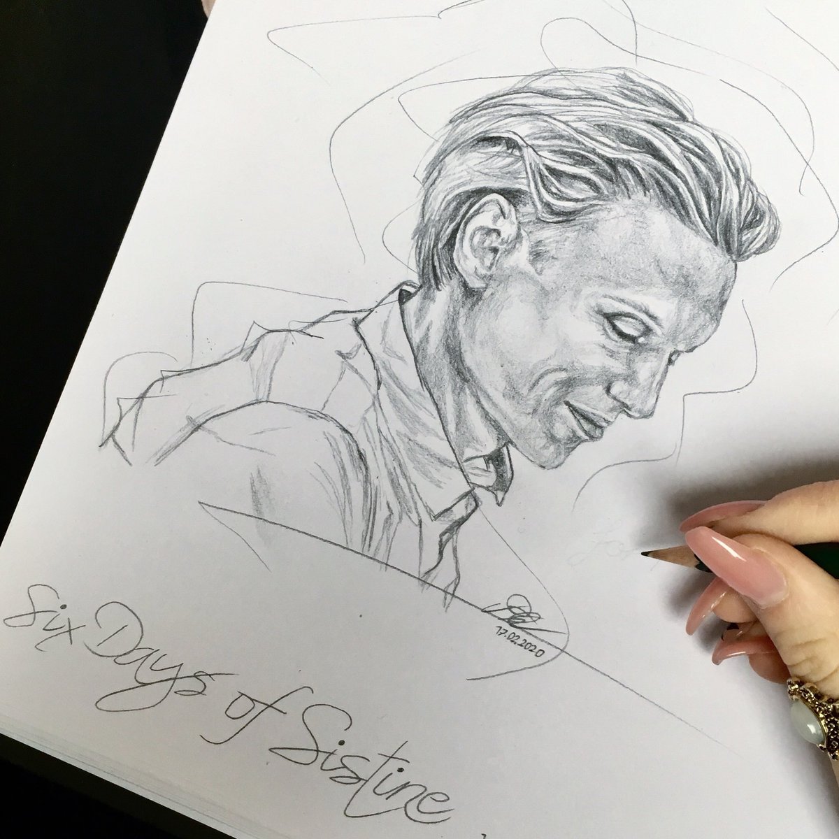 Jamie Campbell Bower Sketch