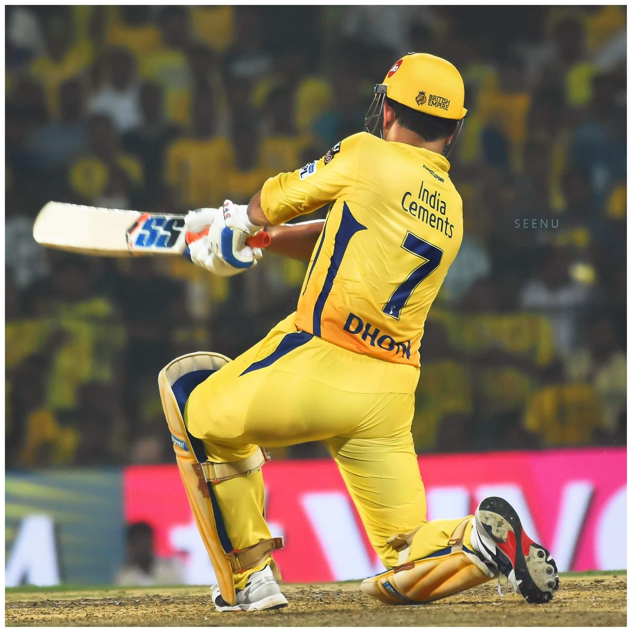 Chennai Super Kings Dhoni Helicopter Shot Hd