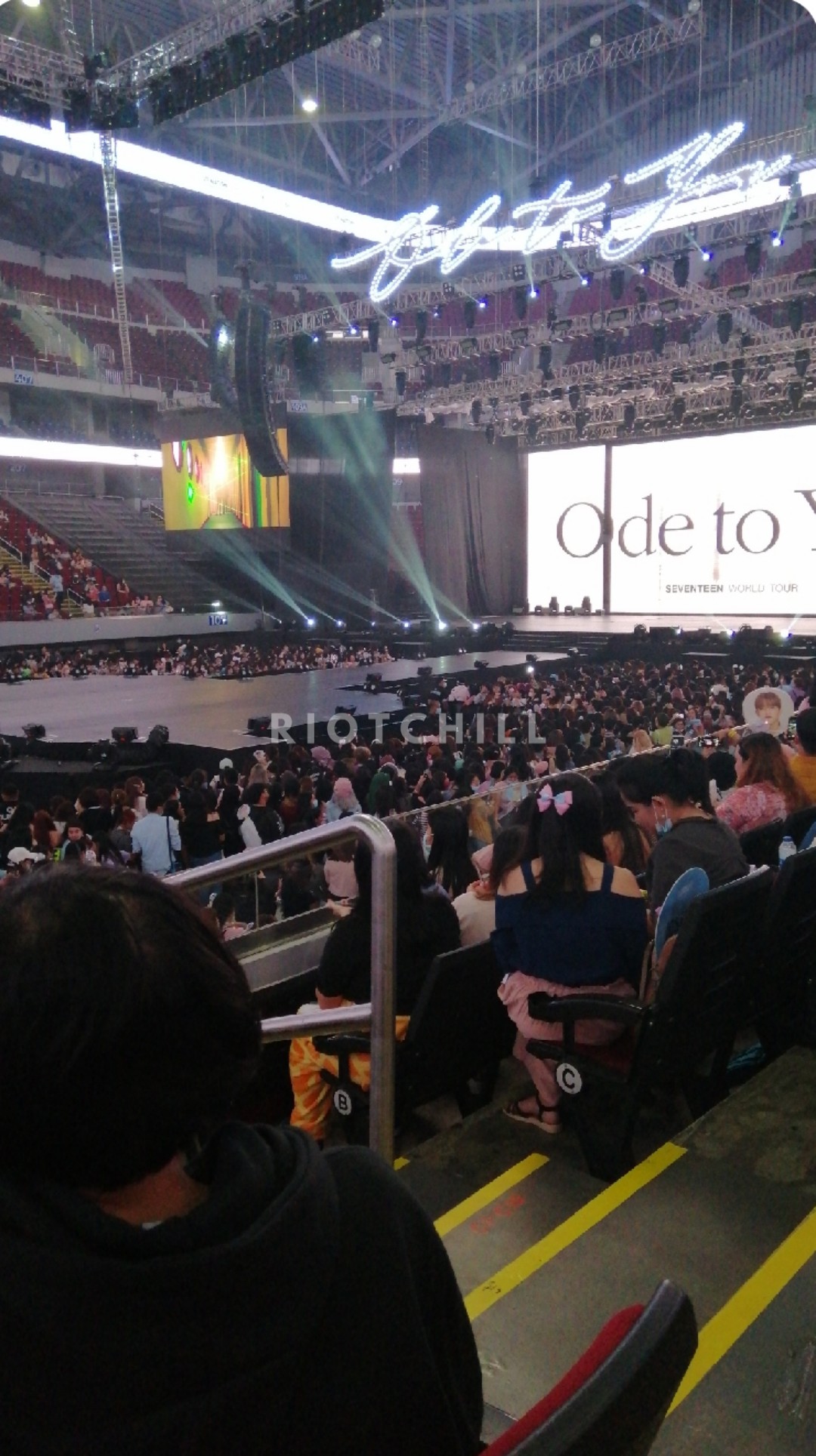 🍙 on Twitter: "If anyone wants a reference, this is our view for VIP Seated Section 219 in MOA ...