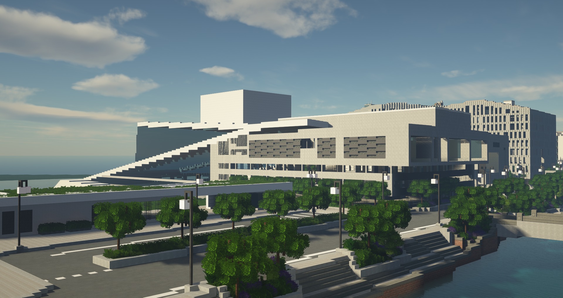 Minecraft Opera House Opera House Minecraft Map