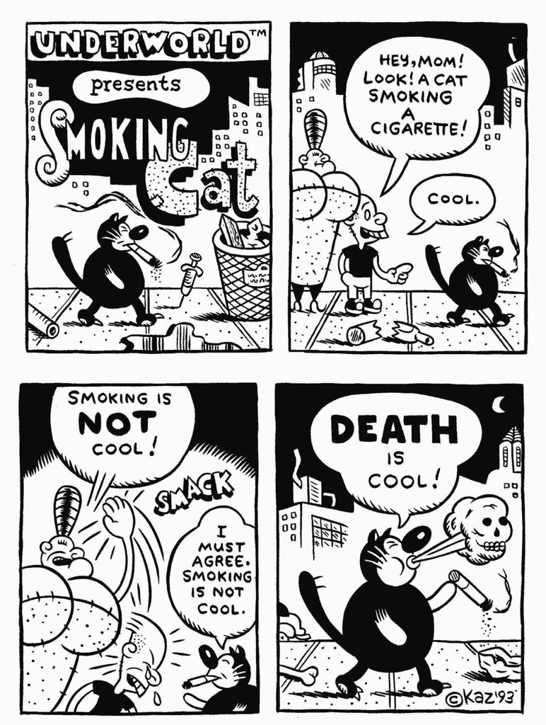 「UNDERWORLD, by Kaz. 」WEIRDLAND TVの漫画