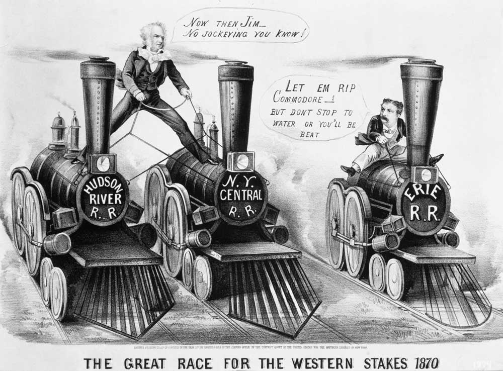 Robber Barons Political Cartoon