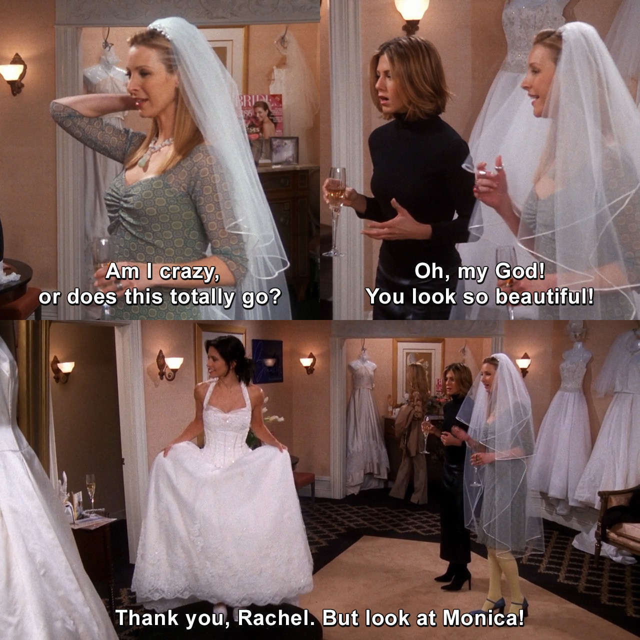 Rachel Green Wedding Dress