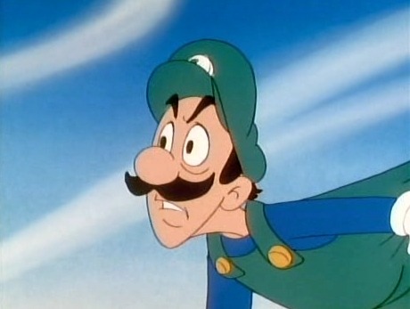 Luigi Funny Face