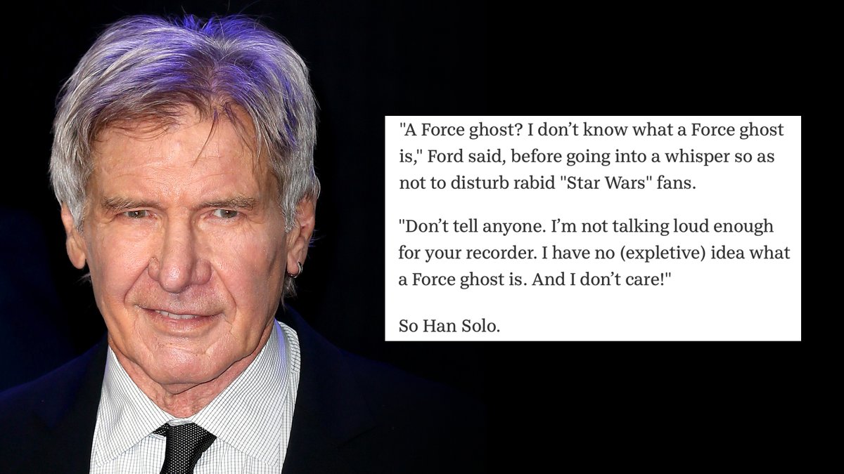 I Know Star Wars Harrison Ford