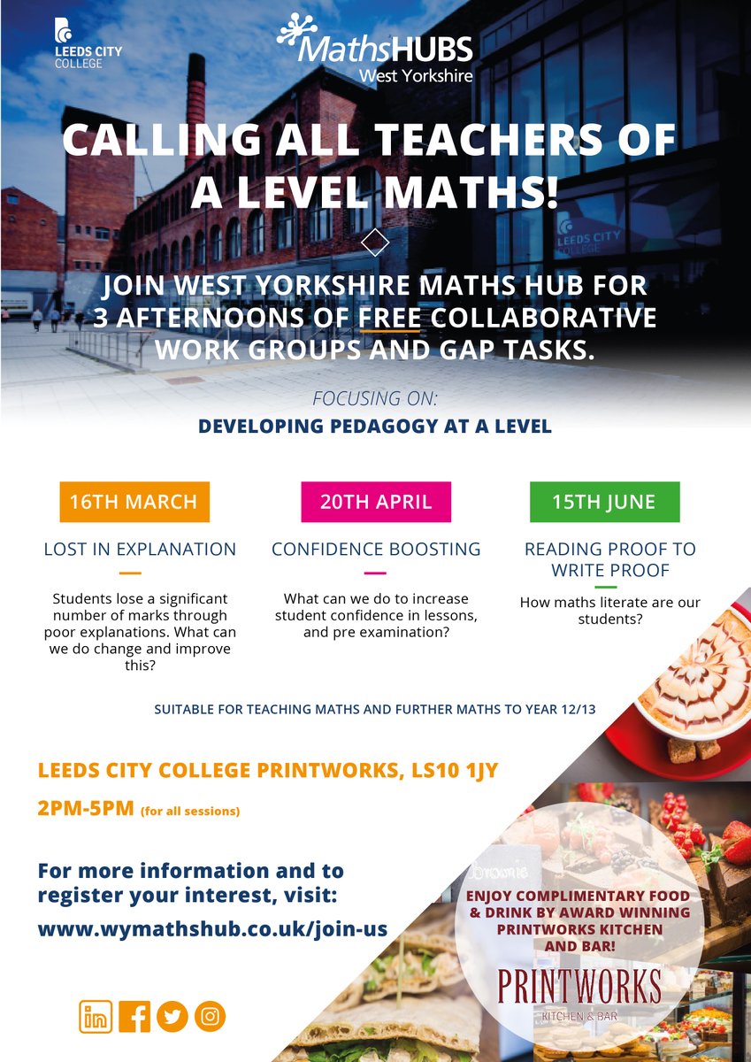 West Yorkshire MathsHub | Professional development for Mathematics teachers