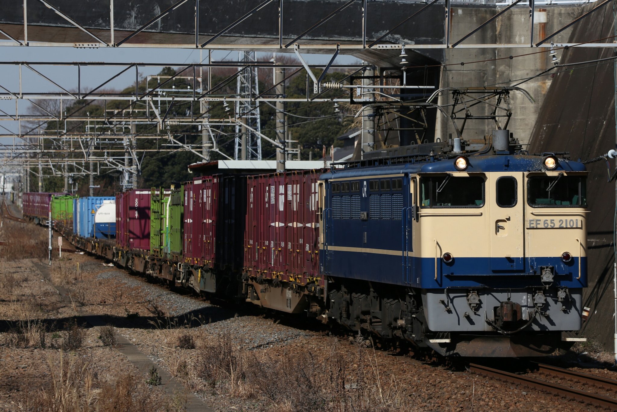 中特 on Twitter: "2020/02/05 4097レ:EF65-2101 8685レ:EF65-2075 工9773レ:EF65-1104 配8751レ:EF65-1103 ...