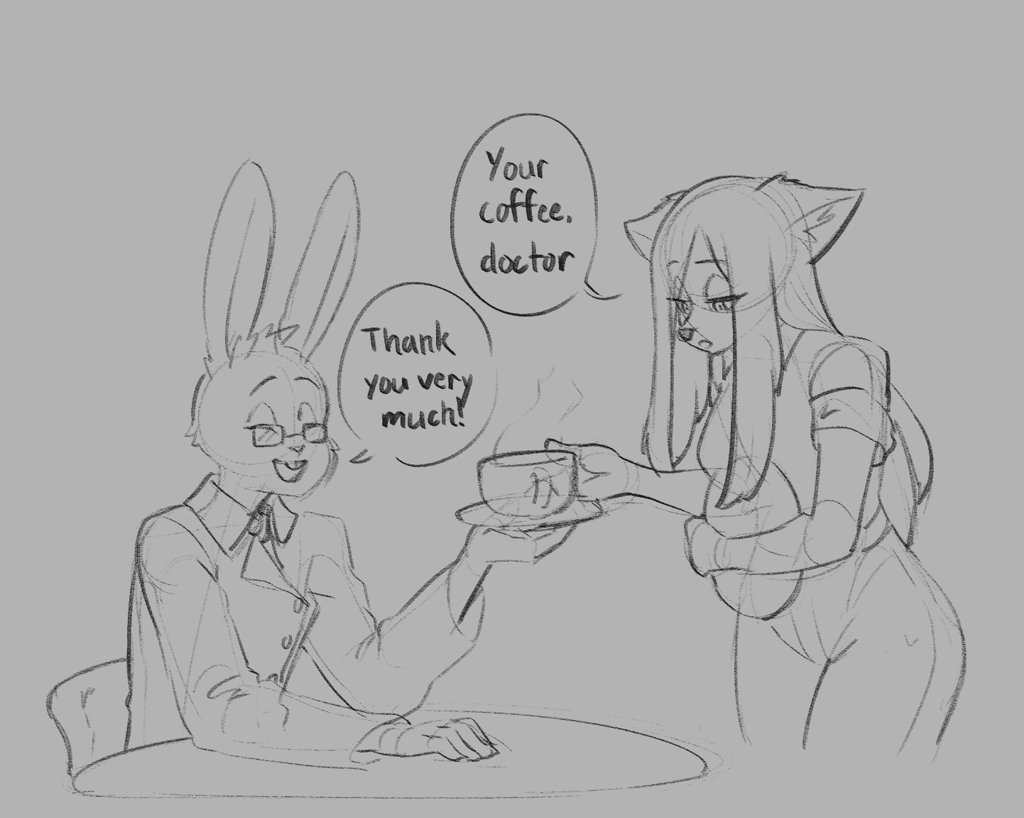 Ecch' n' Skecch(Comms Closed) on Twitter: "hands meant to catch @kittycakecafe little cameo of ...