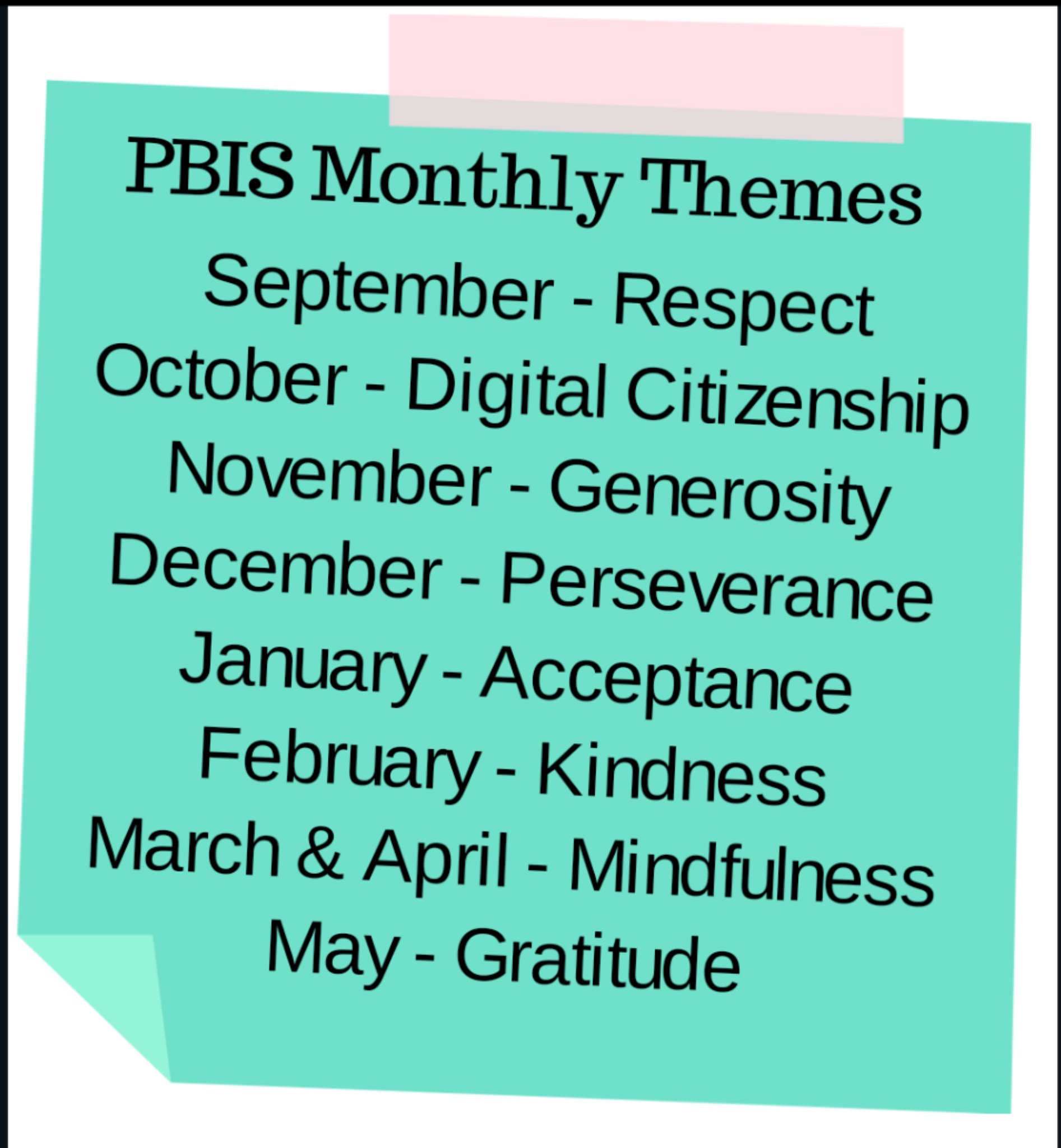 Month Of May Themes