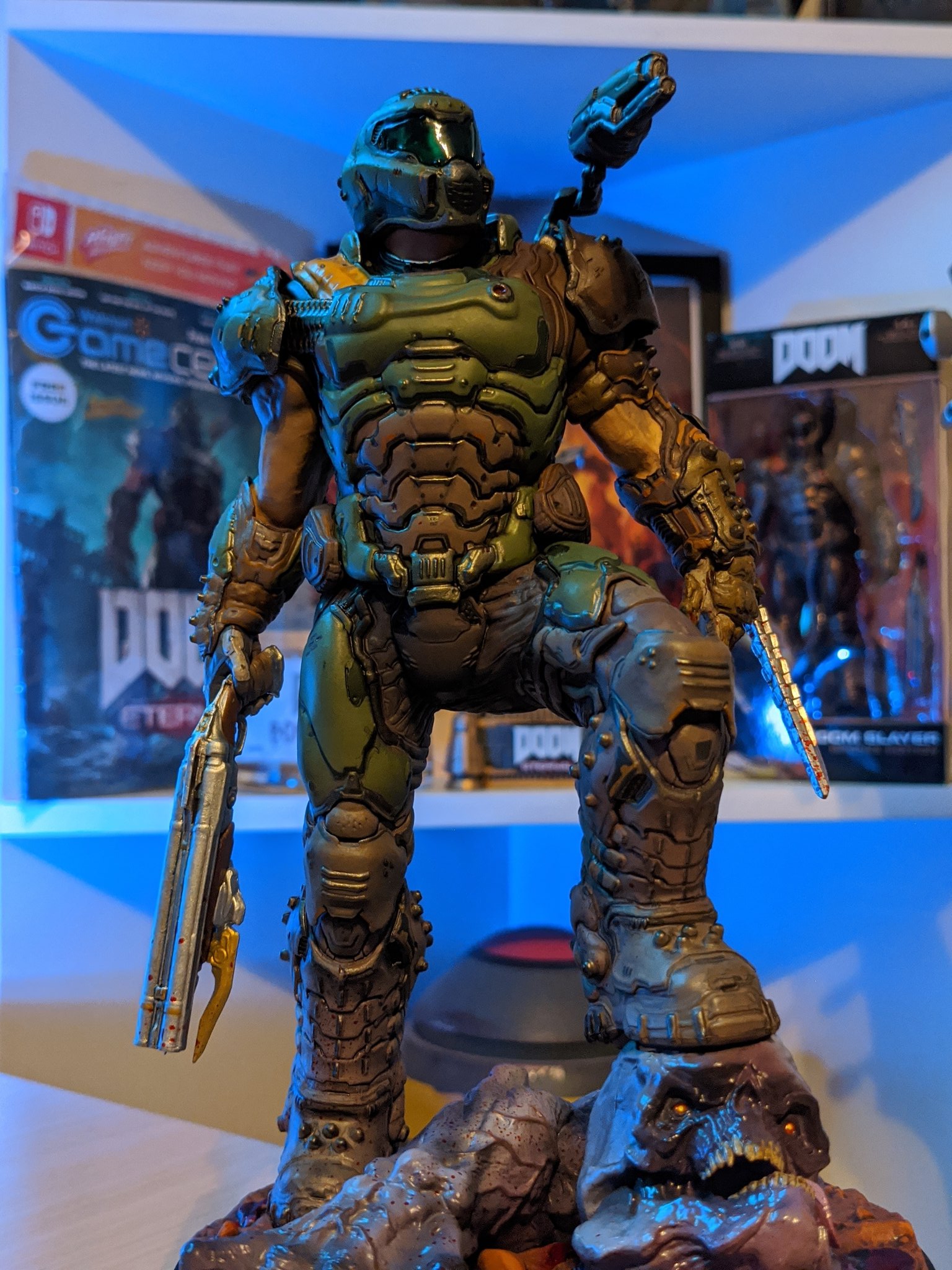 Doomslayer Making My Doomslayer Match My Current Style. He Wasn’t