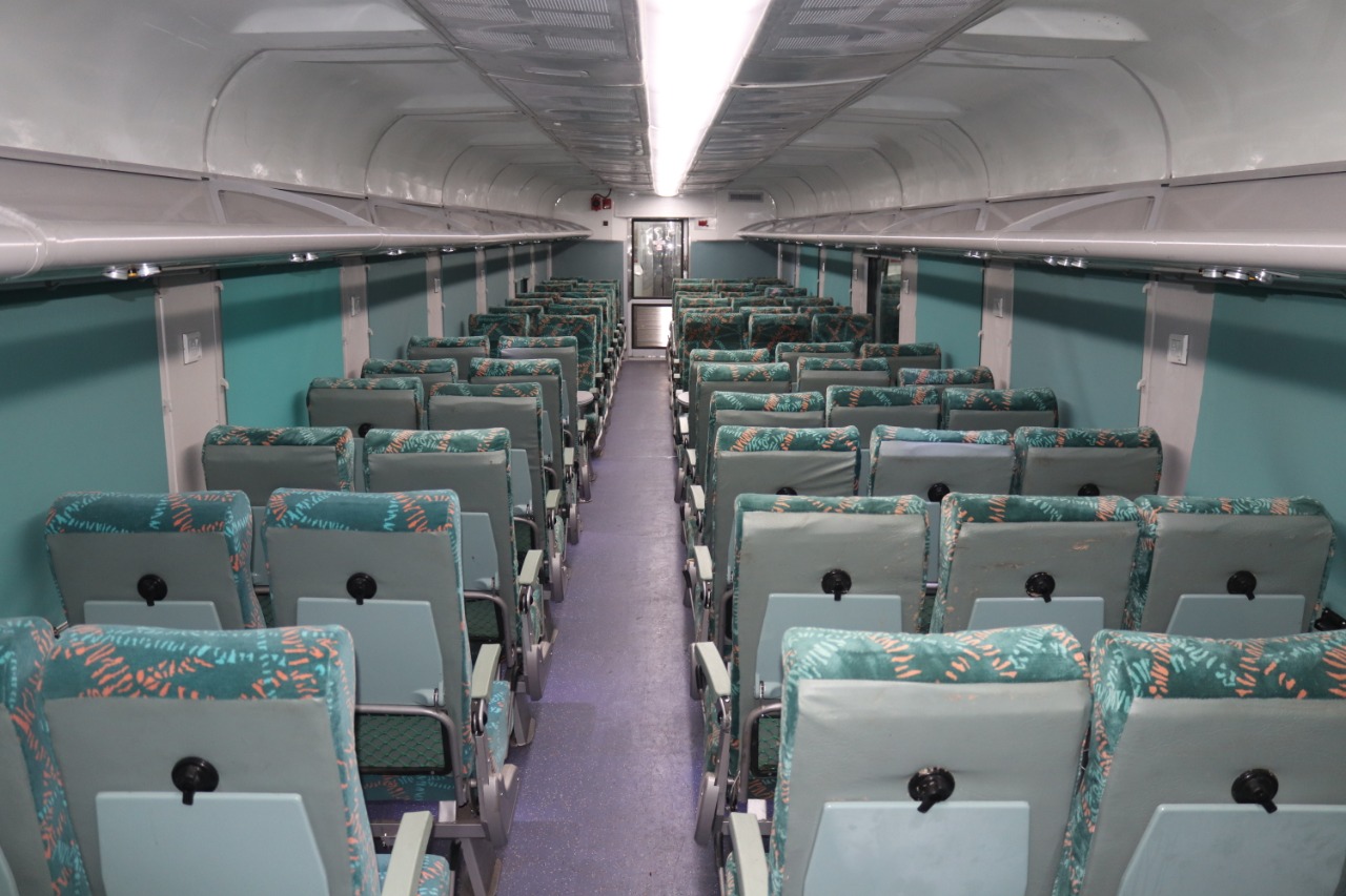 Shatabdi Express Interior