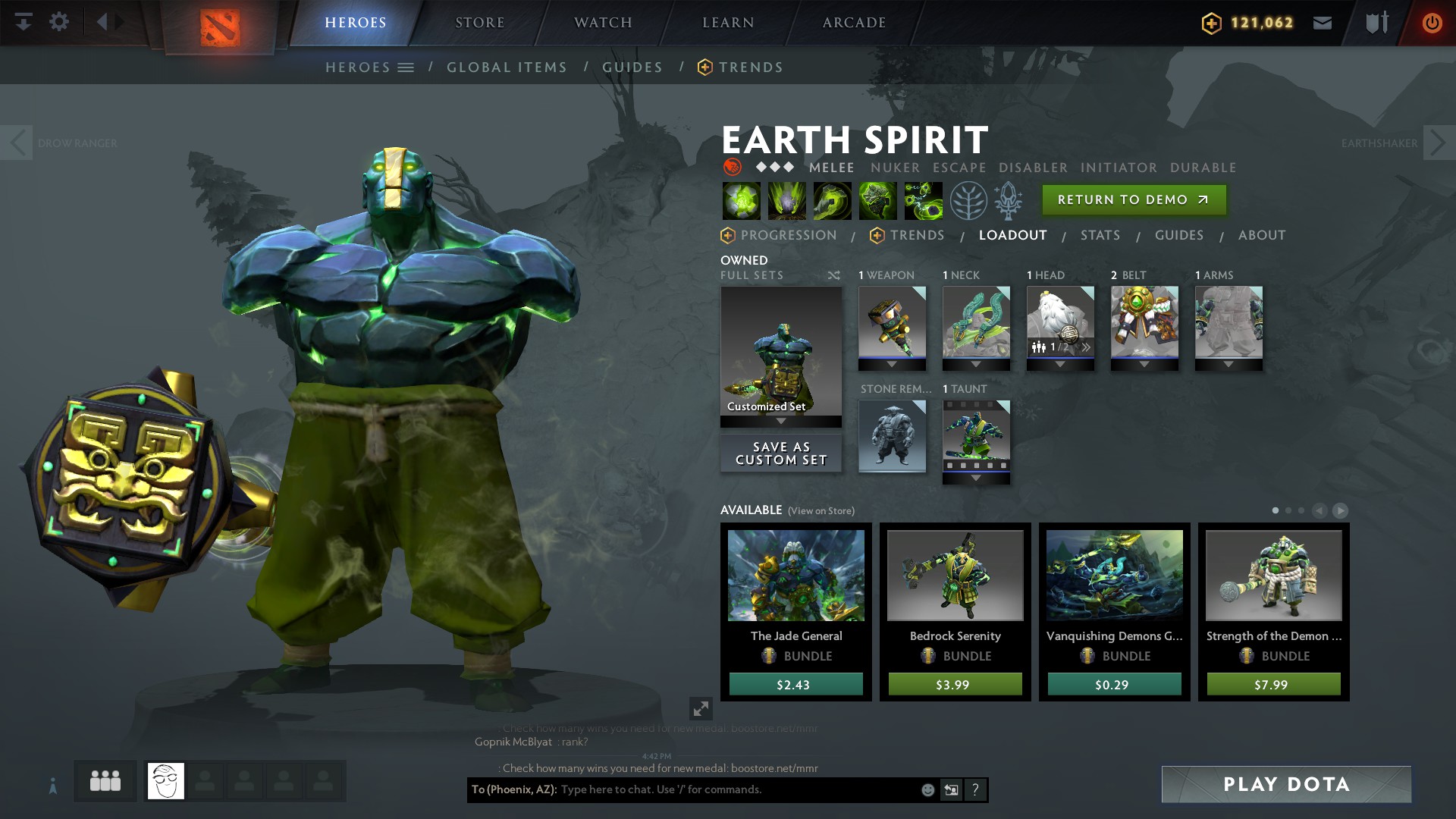 Earth Spirit Dota 2