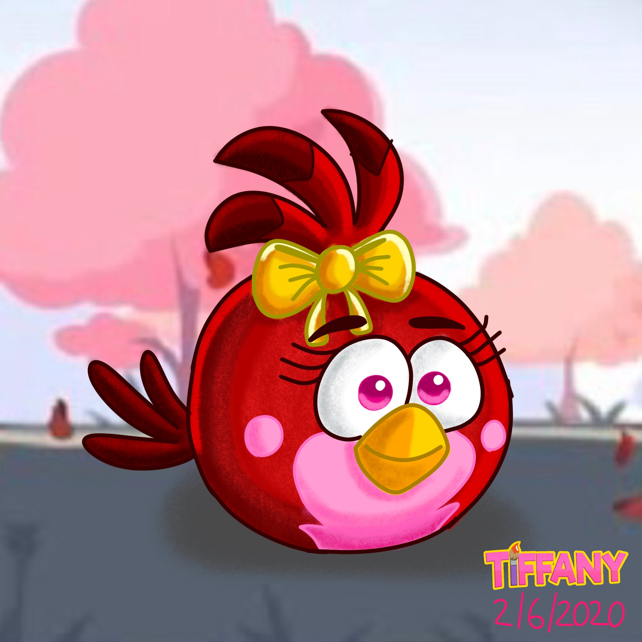 Angry Birds Toons Red And Ruby