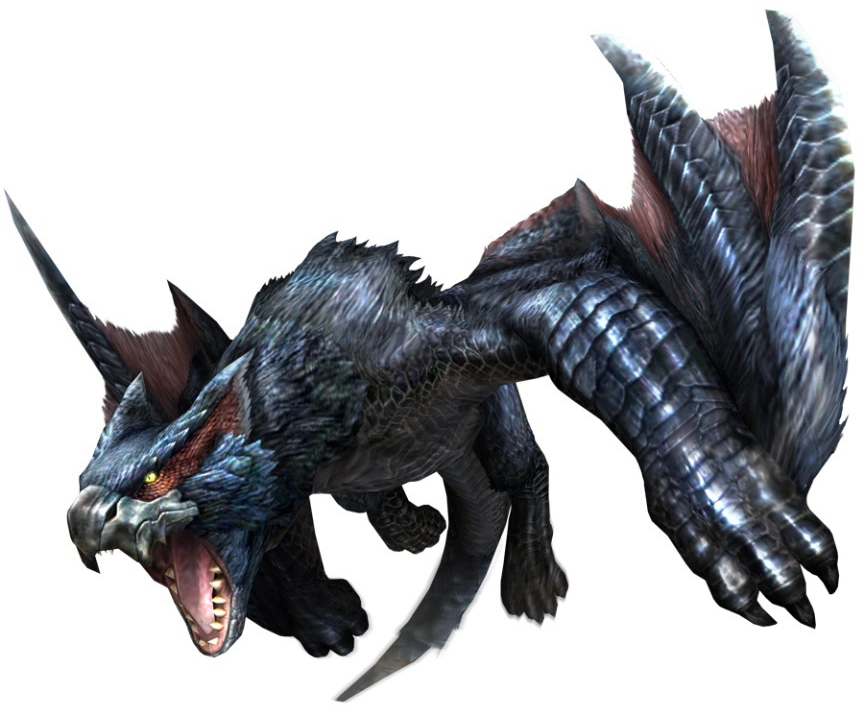 Monster Hunter Freedom Unite Nargacuga