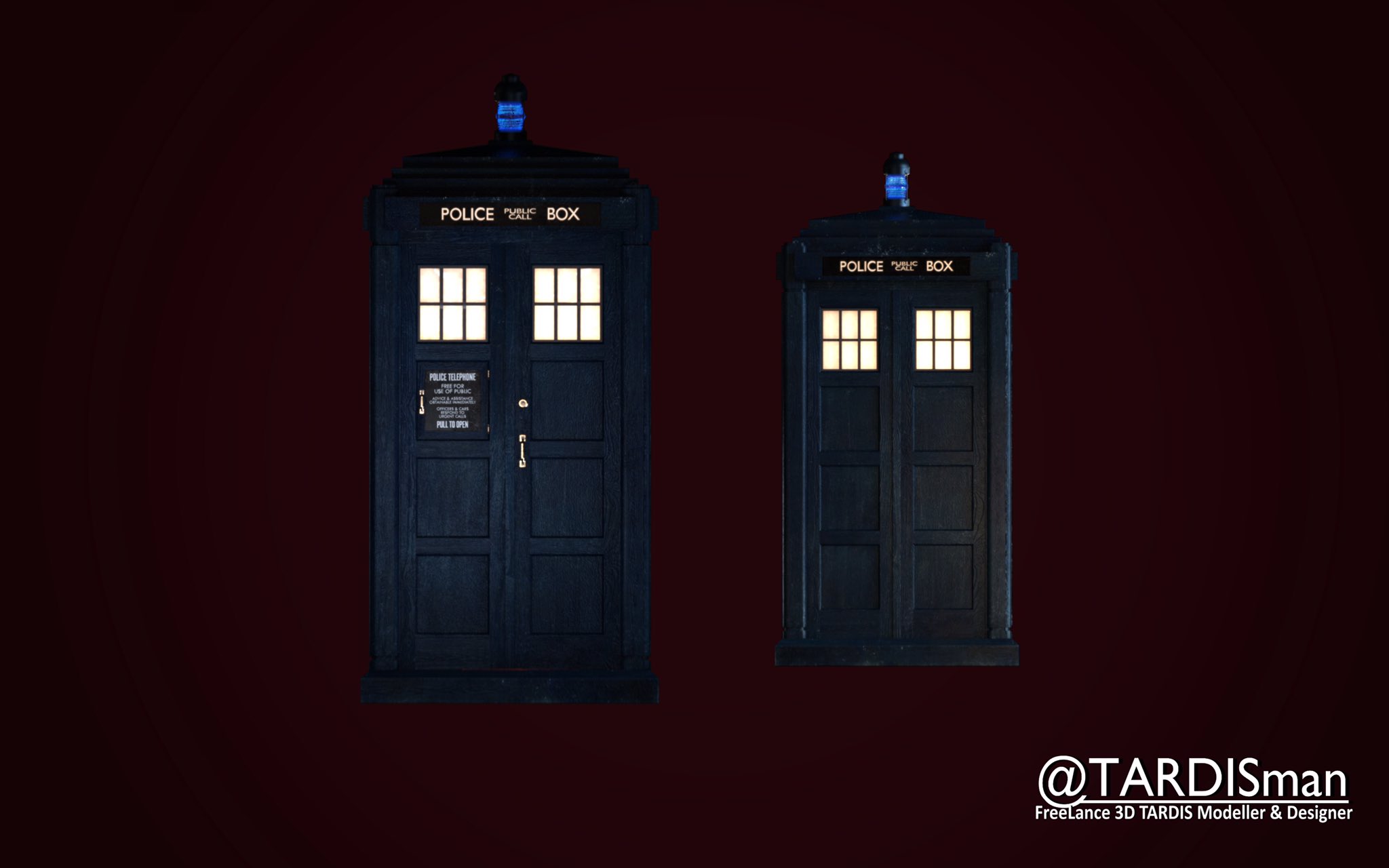 Tardis Exterior Wallpaper