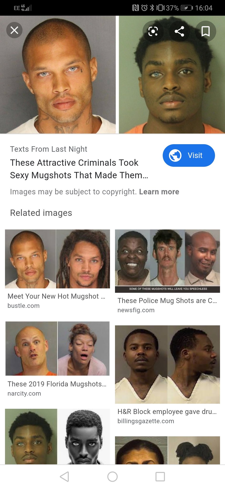 Hot Mug Shots