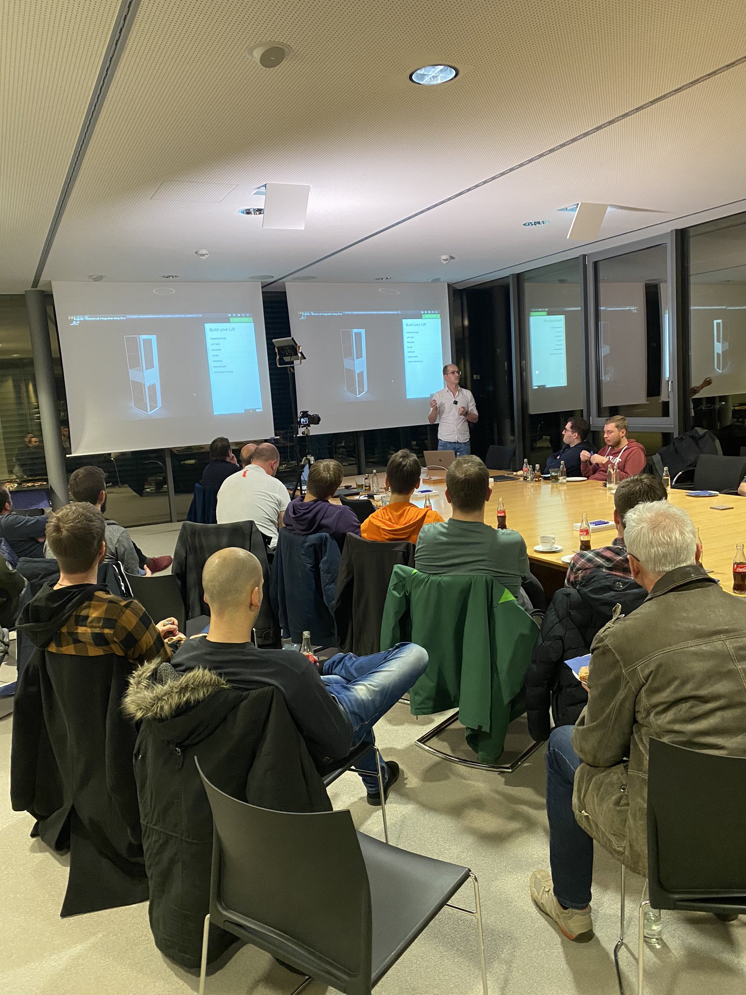 Angular Stuttgart on Twitter: "Our first talk for today: @MaxOSchulte on integrating @babylonjs ...