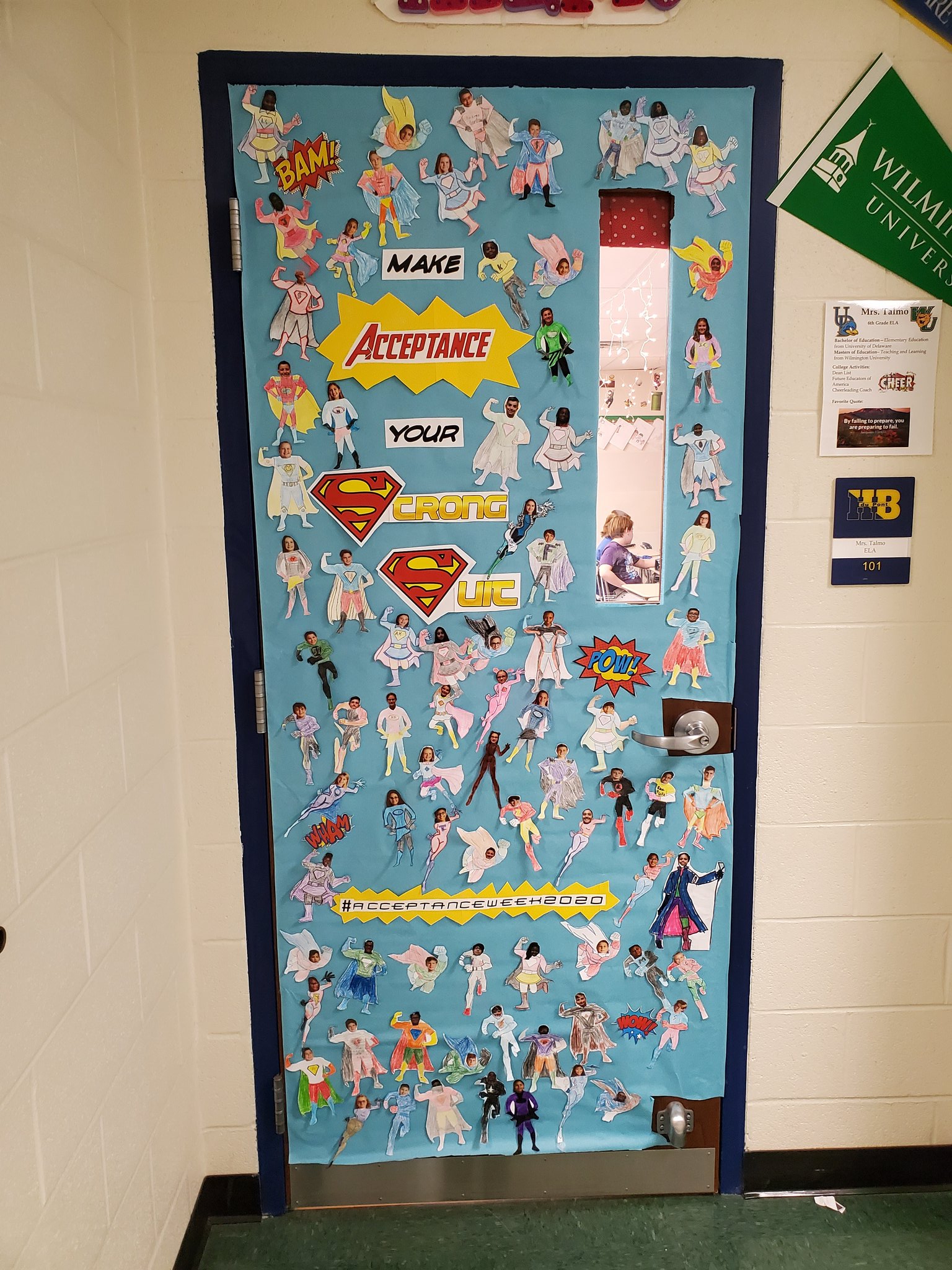 Superhero Classroom Door MCSD Superintendent Vance Varner On X: "The