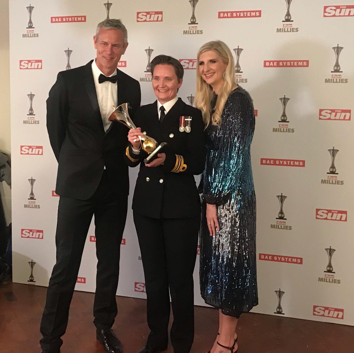 Winner: The Millies Best Reservist award goes to Lieutenant Commander ...
