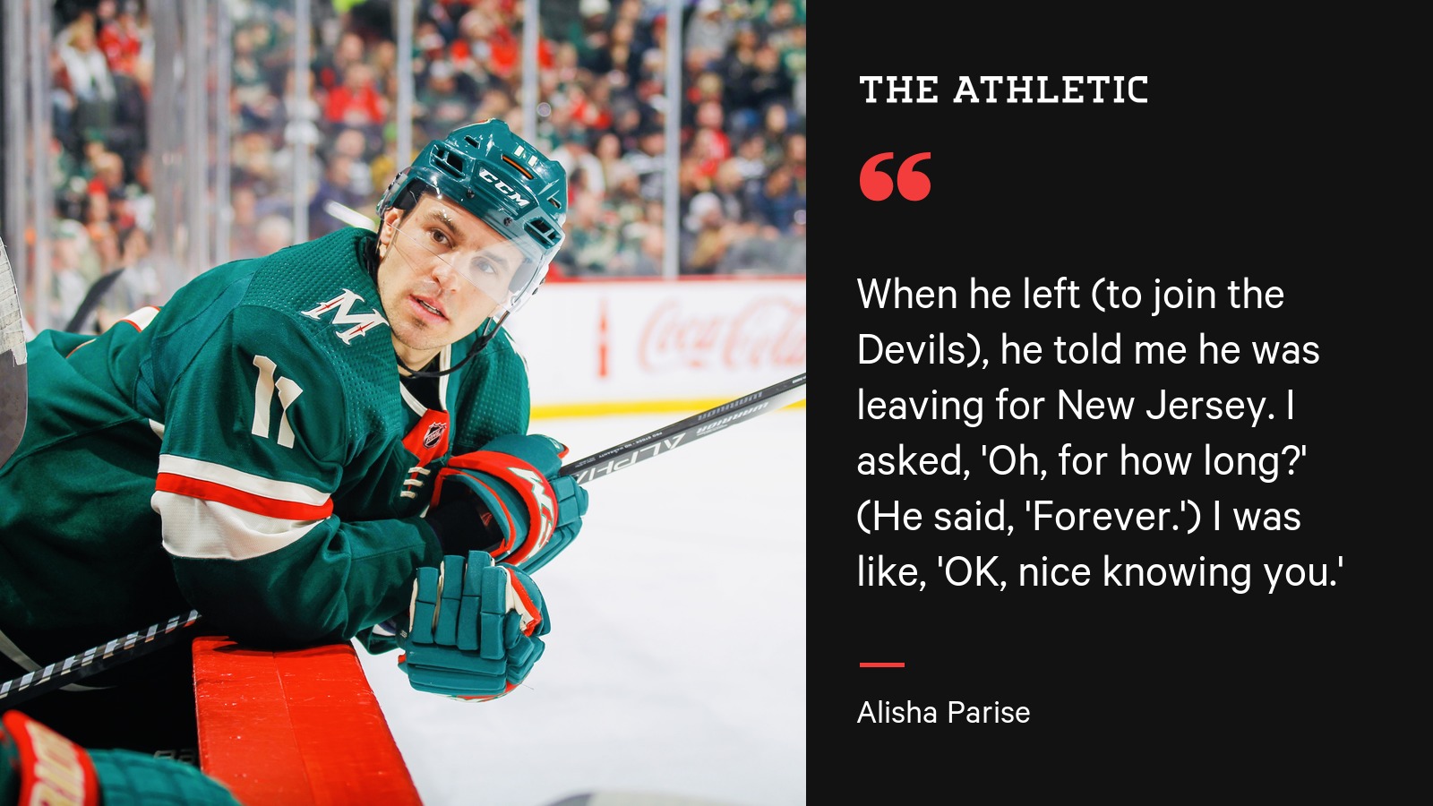 Zach Parise Wife