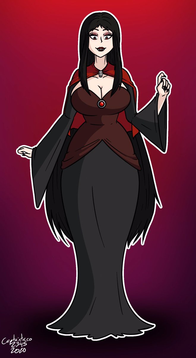 Momma Cartoon Vampire