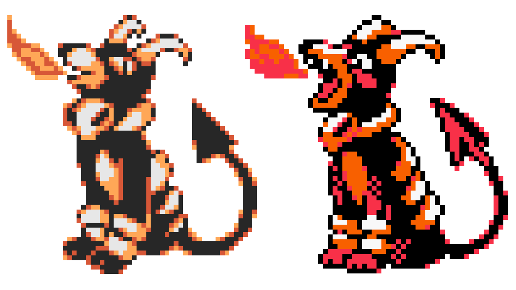 Mega Houndoom Sprite