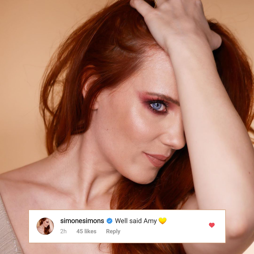 Simone Simons Without Makeup