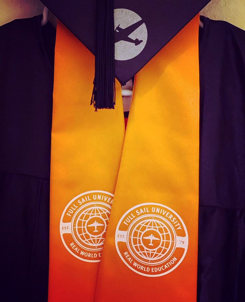 That graduation day drip. ?‍??‍?? Congratulations to Full Sail's newest ...