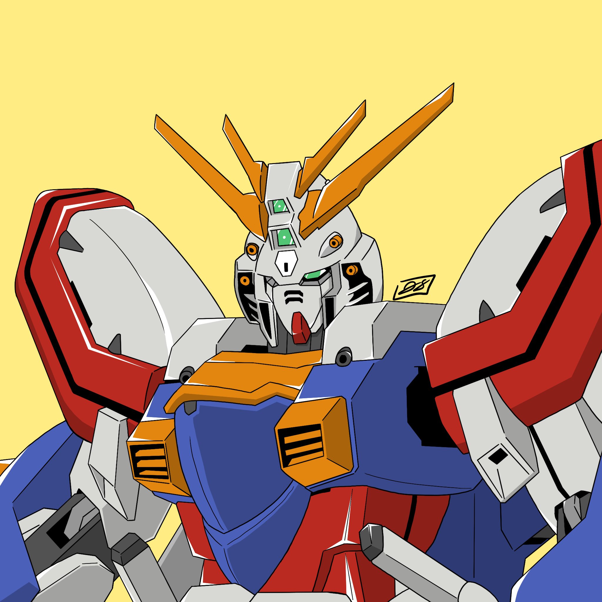 Shining Gundam Head