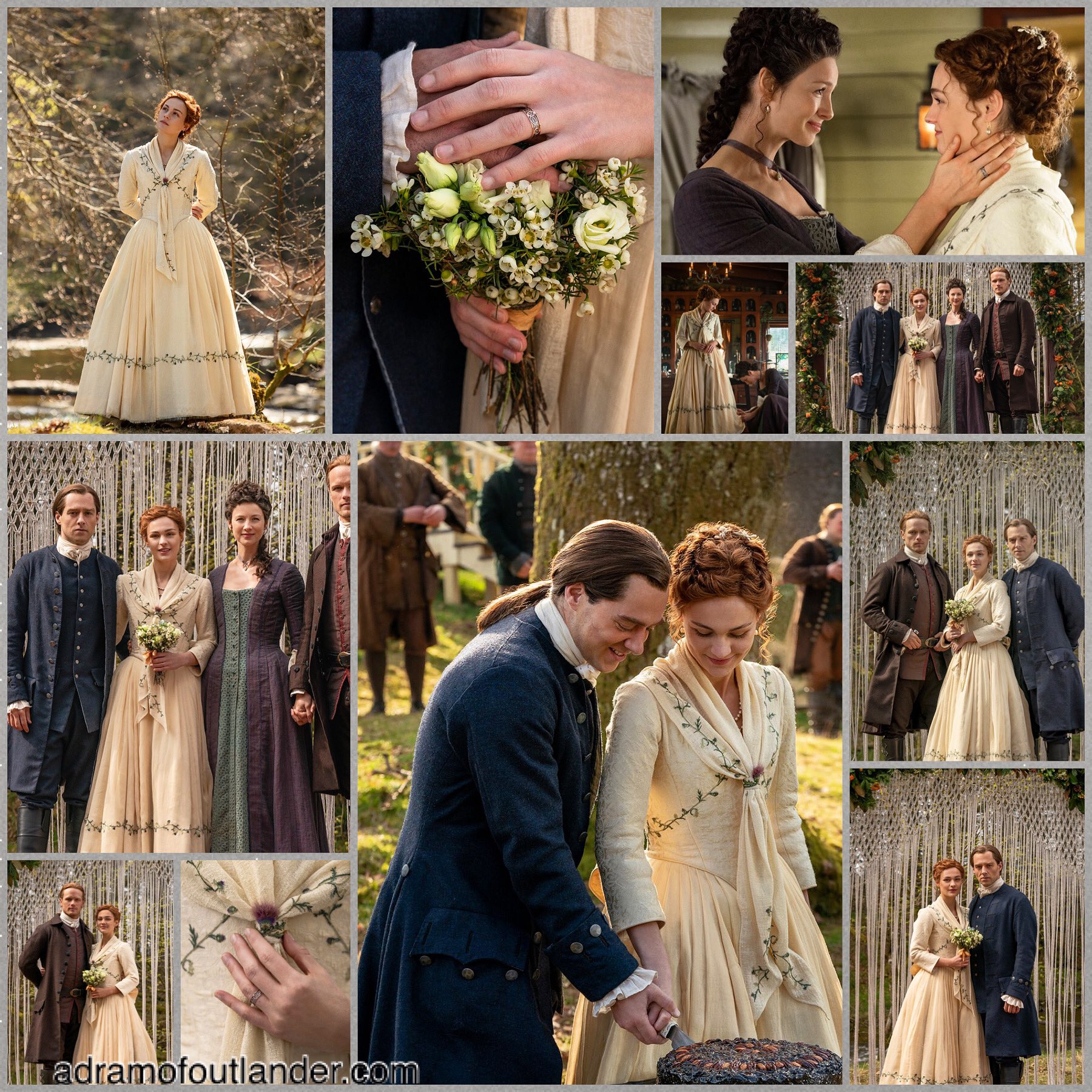 Outlander Starz Wedding