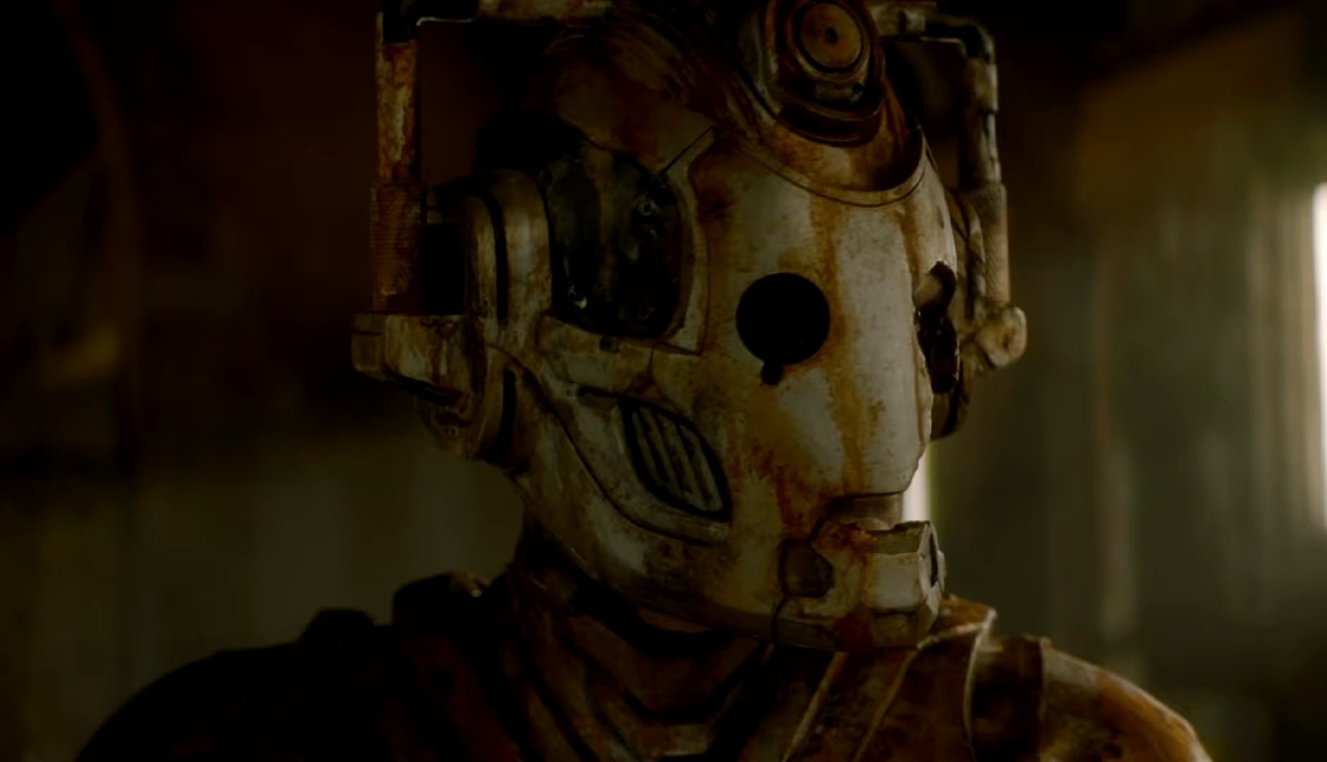 Doctor Who Cyberman Face