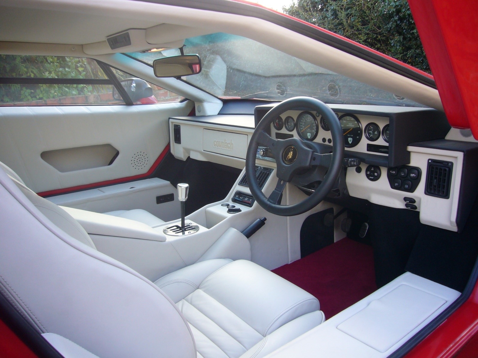 Lamborghini Countach Interior