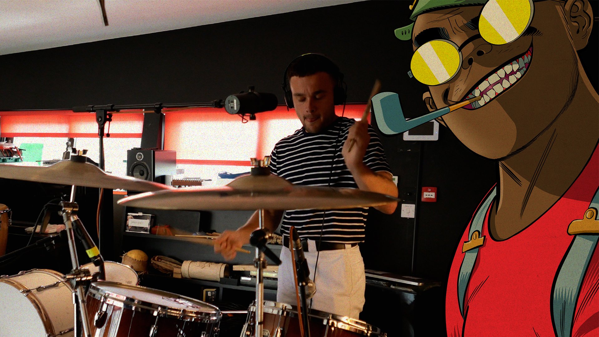 Russel Gorillaz Drums