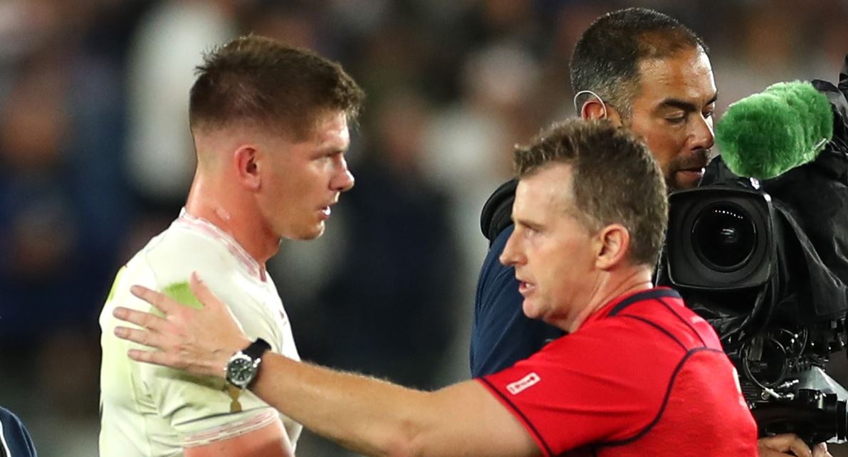 The beautiful unseen gesture Owen Farrell and the England team made to Nigel Owens that put his ...