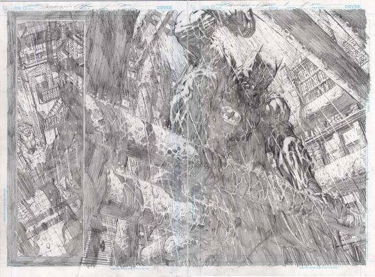 David Finch Batman Pencils