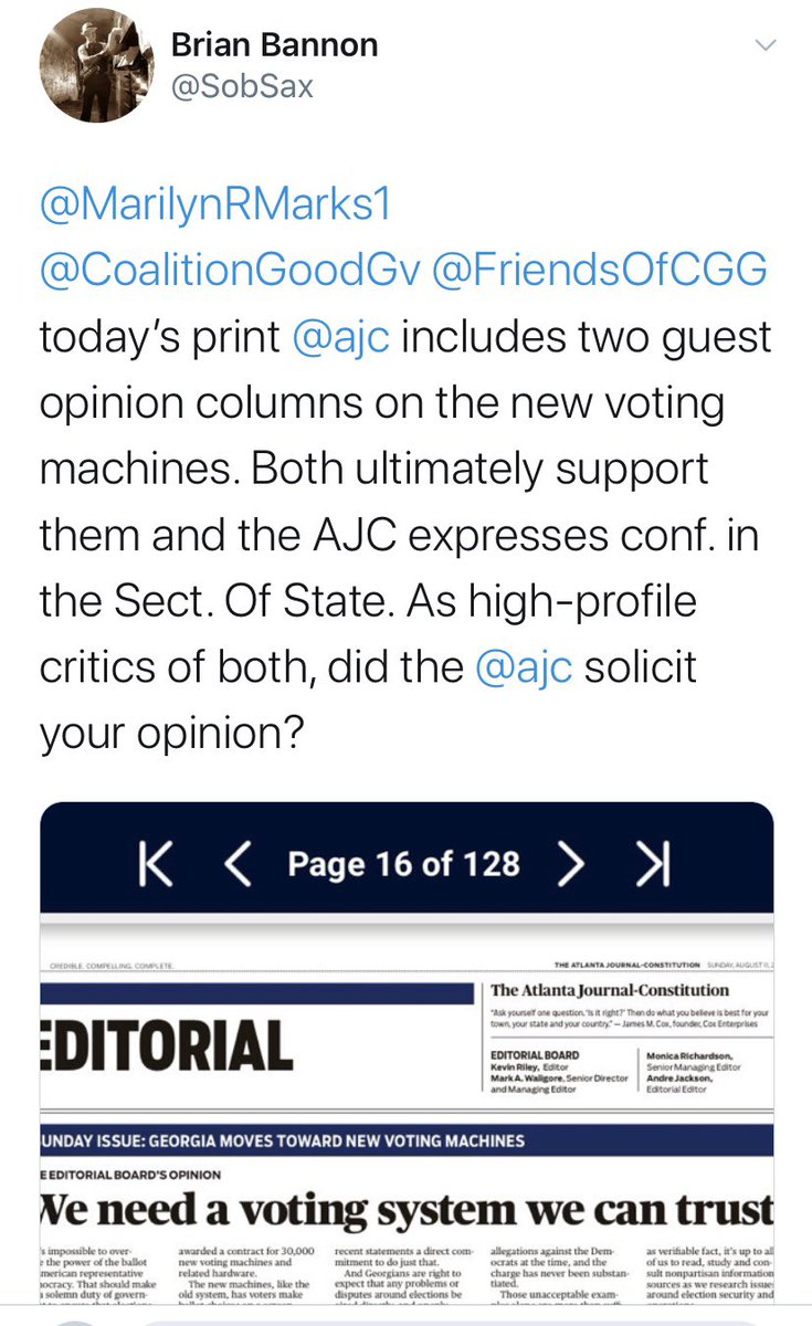 Thread by @jennycohn1: Democracy Fund funds: * @VotingWorks, which ...