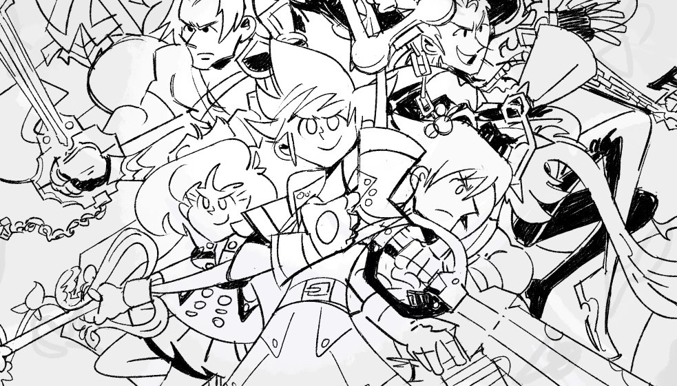 「silvagunner wip ??? 」⚡️ cigardoesart.bsky.social ⚡️@ Megacon Dublinの漫画