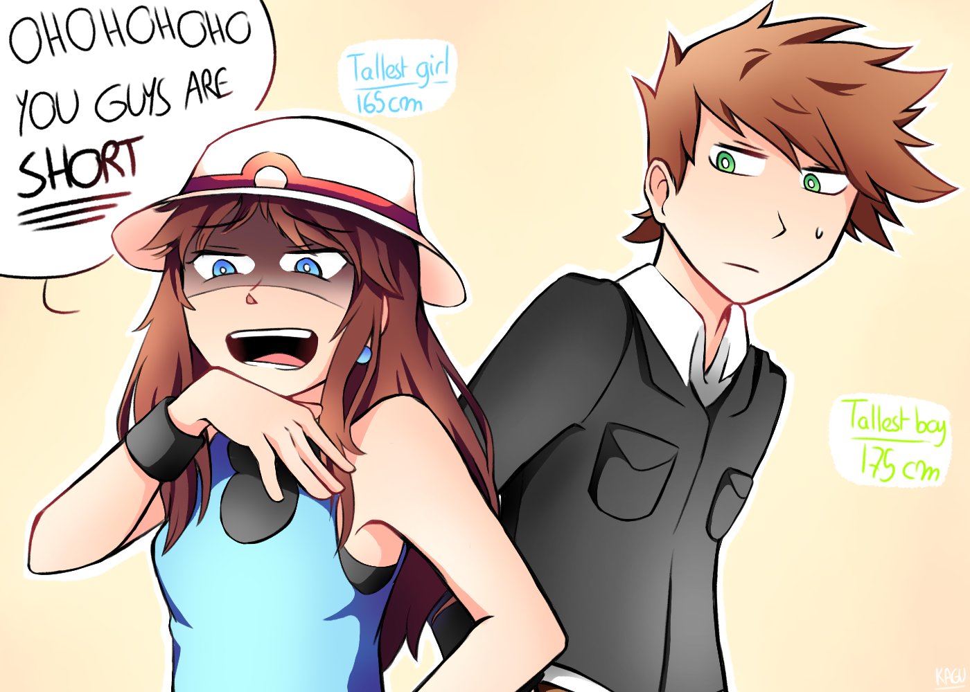 Pokemon Height Chart