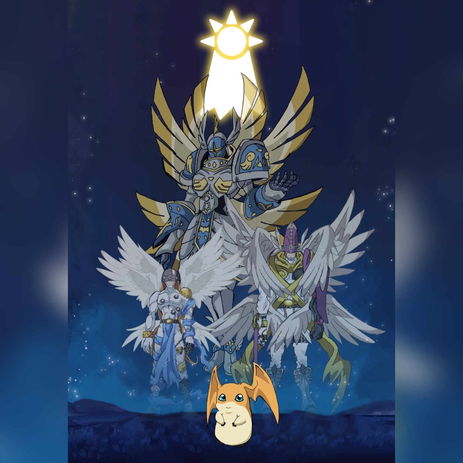 Patamon Evolution Wallpaper