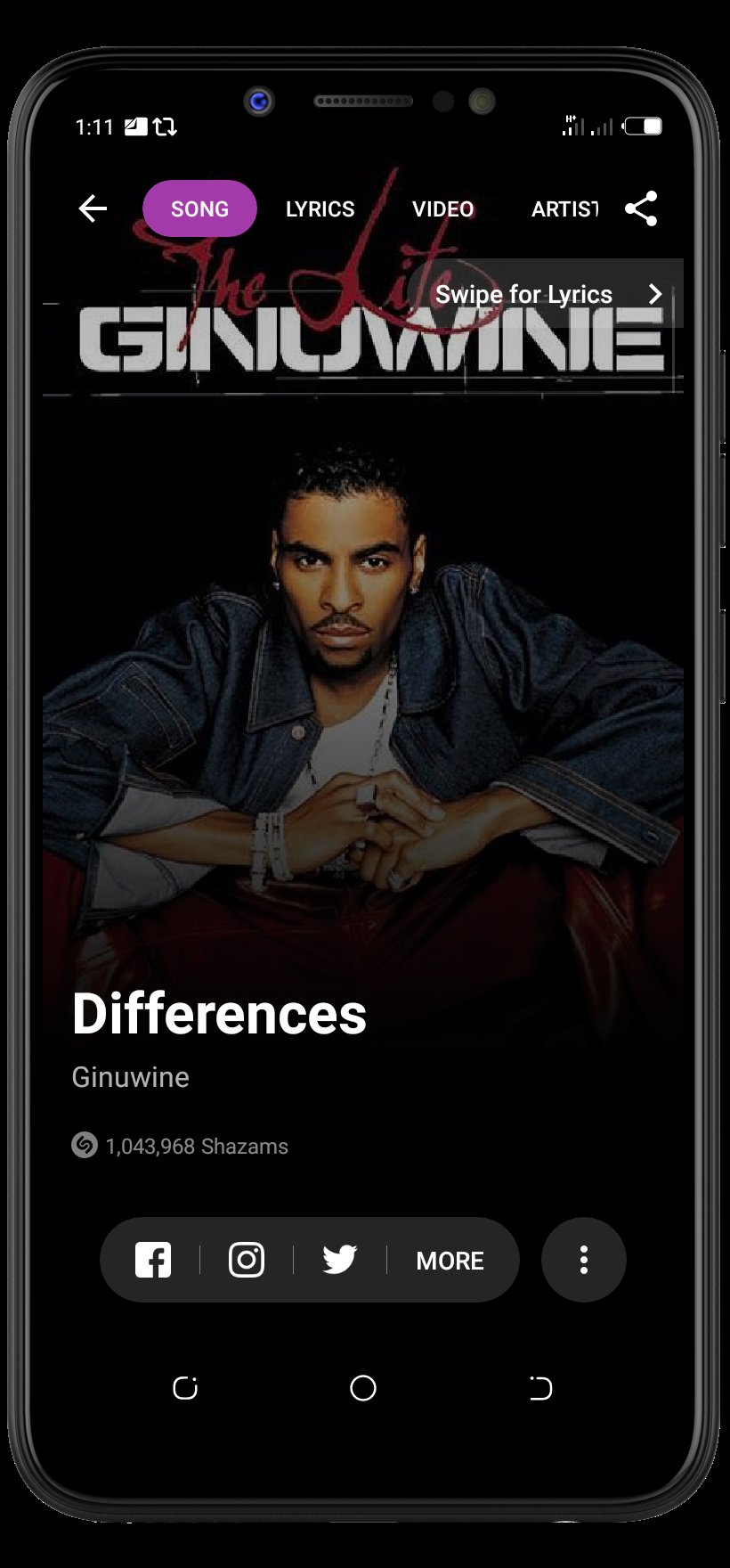 Differences Ginuwine