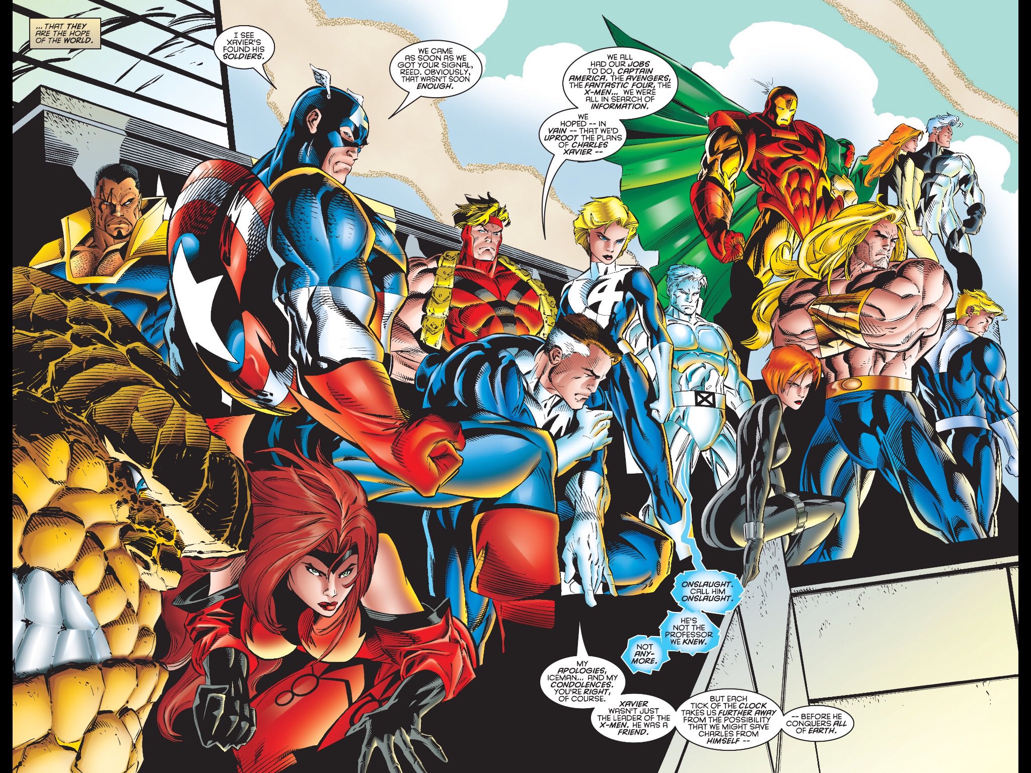 Marvel Onslaught Wallpaper