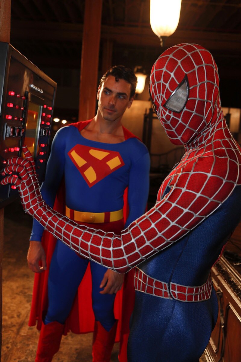 Xander Corvus Spiderman
