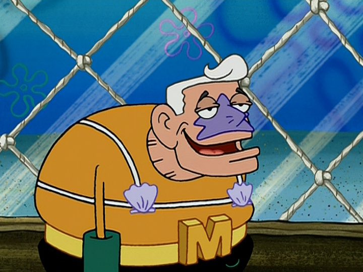 Mermaid Man Evil