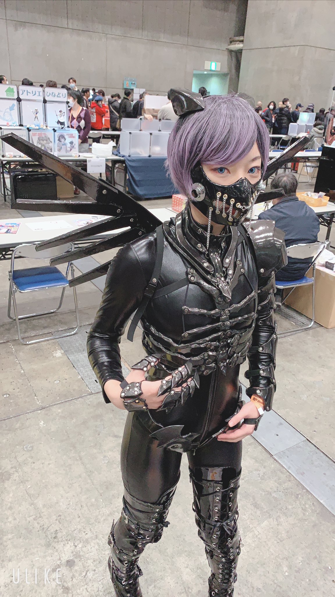 Rubberian on Twitter: "RT @asai_ramu: ワンフェス始まりましたー！ 羽根装着‼︎ 大美屋工房さん(@522pa) 4-26-17 #WF2020冬 #ワン ...