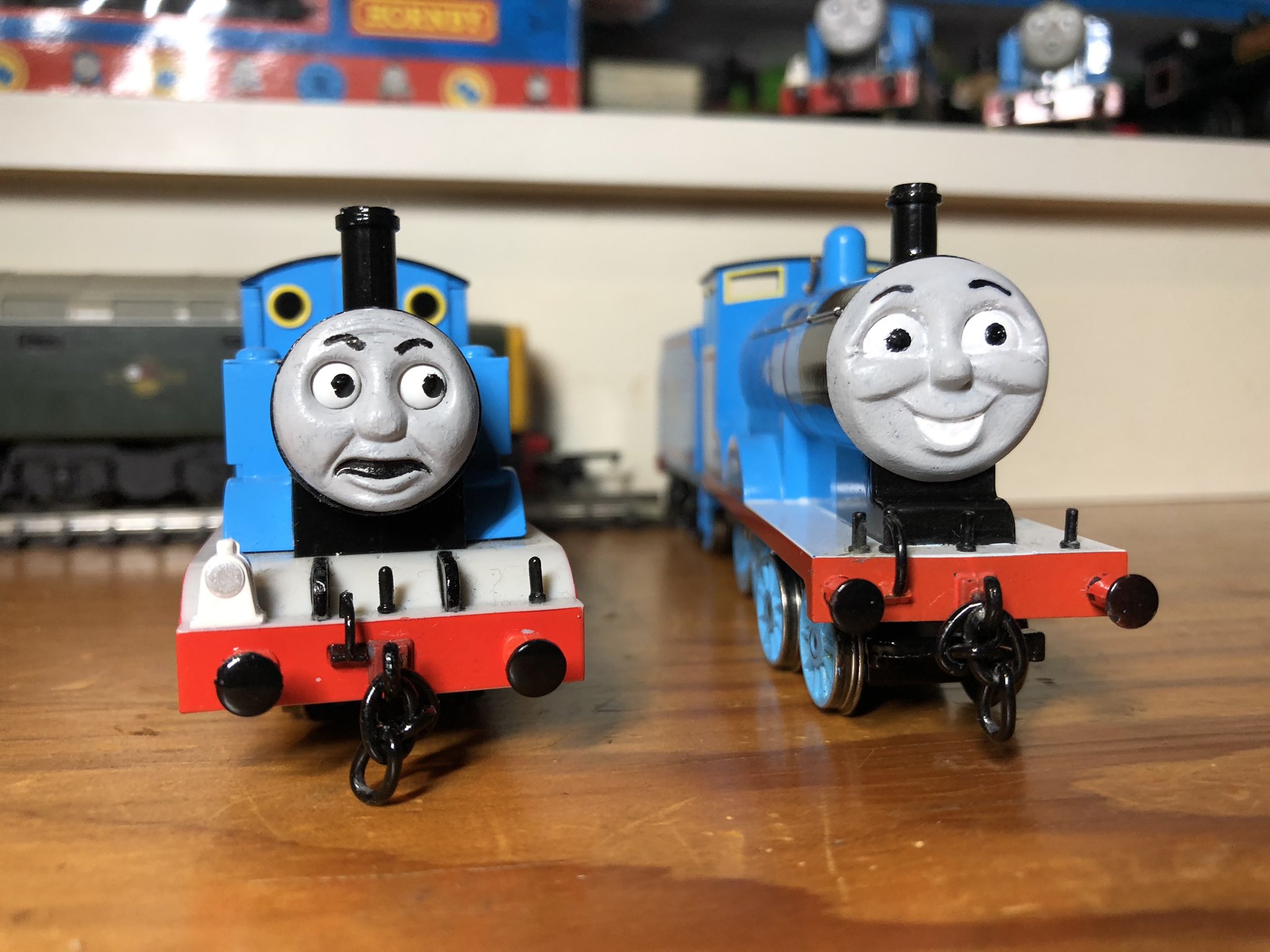 Thomas The Train O Face
