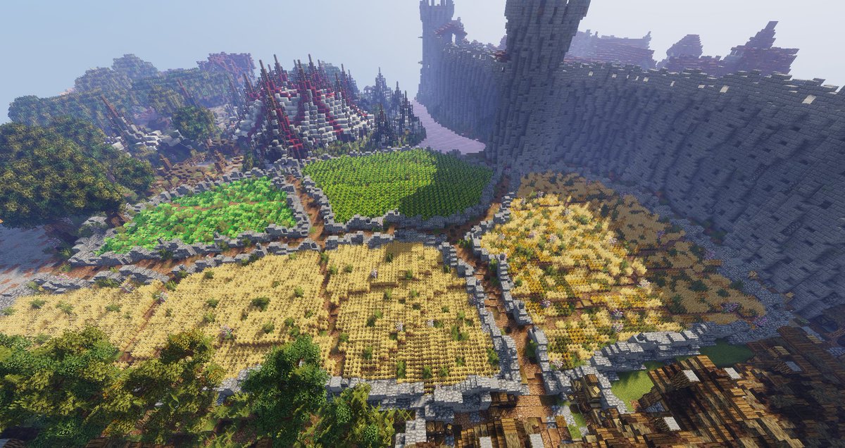 Minecraft Medieval Farm