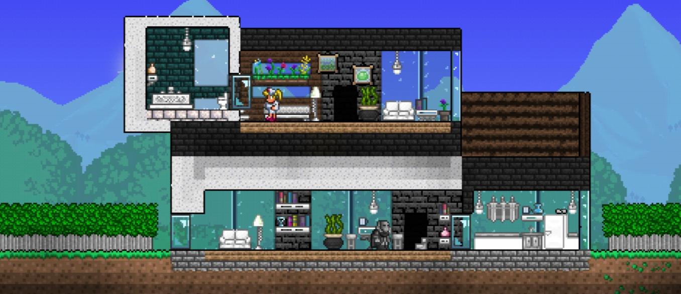 Terraria Modern House Designs